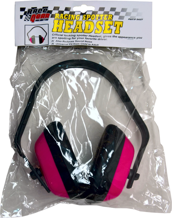 Spotter Ear Muffs – Race Track Wholesale