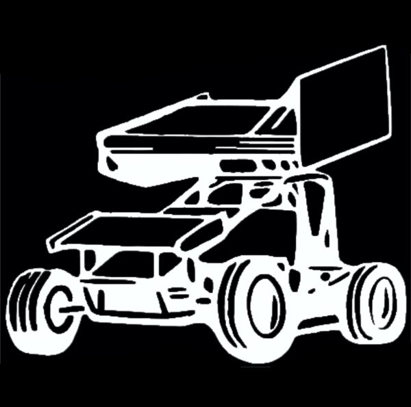 Midget Race Car Decal – Race Track Wholesale