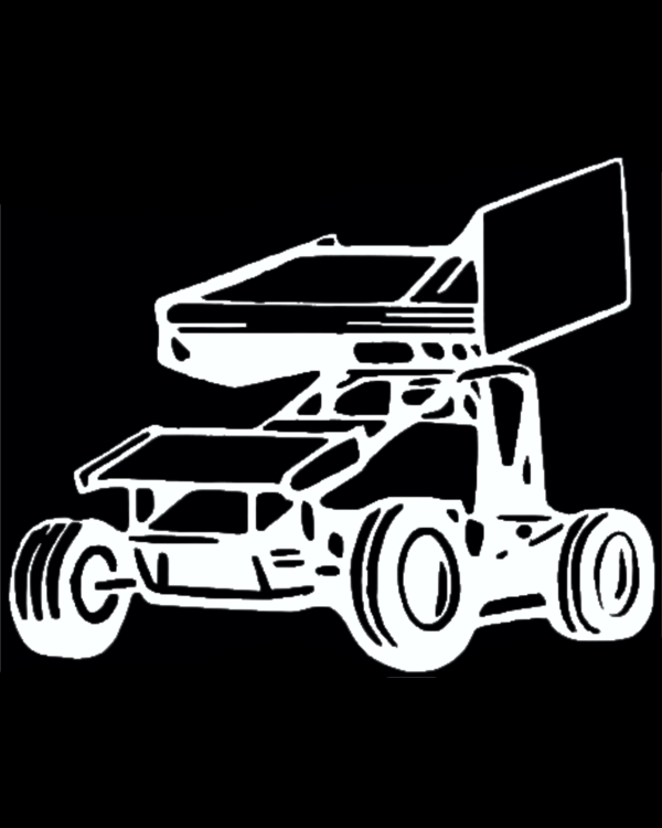 Sprint Car Decal – Race Track Wholesale