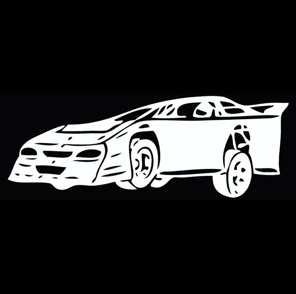 Midget Race Car Decal – Race Track Wholesale