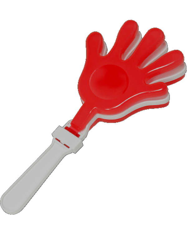 7″ Hand Clapper – Race Track Wholesale