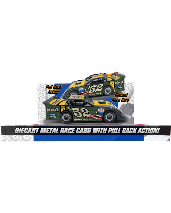 Late Model Pull Back Die Cast Car – Race Track Wholesale