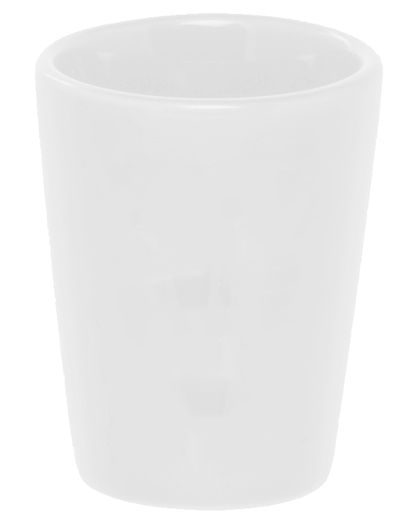 Ceramic Shot Glass 2oz. – Race Track Wholesale