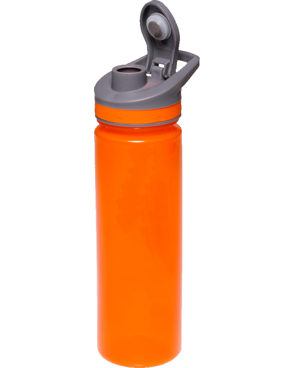 Plastic Sports Bottle w/Flip Lid 22oz. – Race Track Wholesale