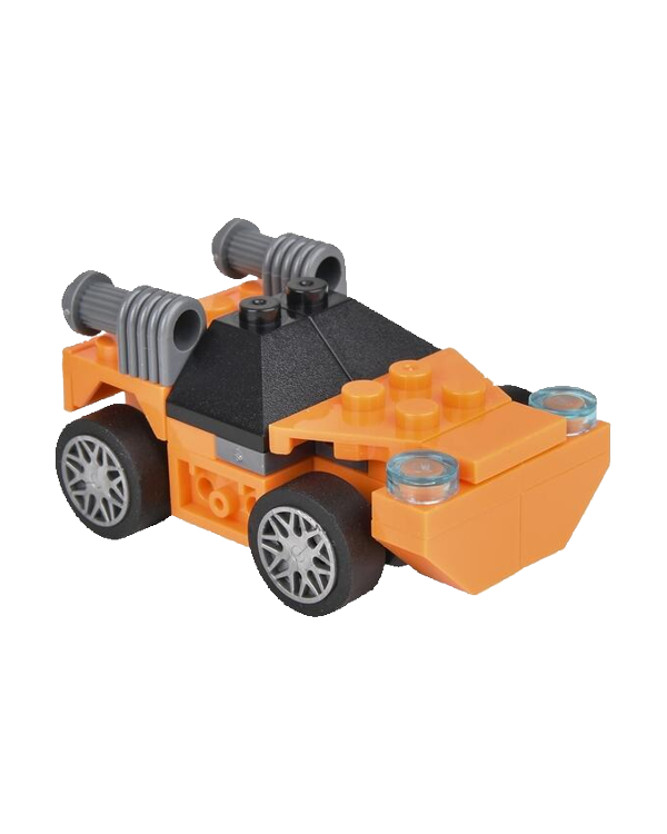 Building Block Race Car in Egg – Race Track Wholesale