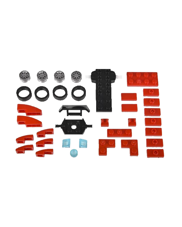 Building Block Race Car in Egg – Race Track Wholesale