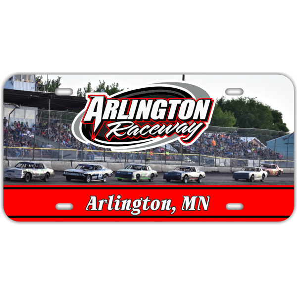 Plastic License Plate – Race Track Wholesale