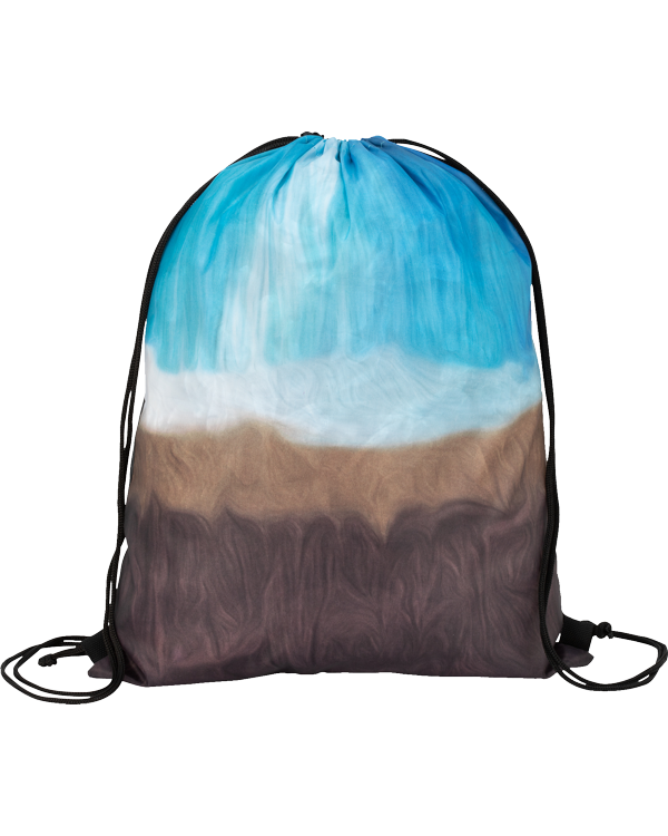 Color Wave Drawstring Backpack – Race Track Wholesale